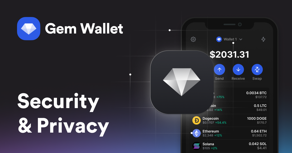 Secure Crypto Wallet Security | Gem Wallet
